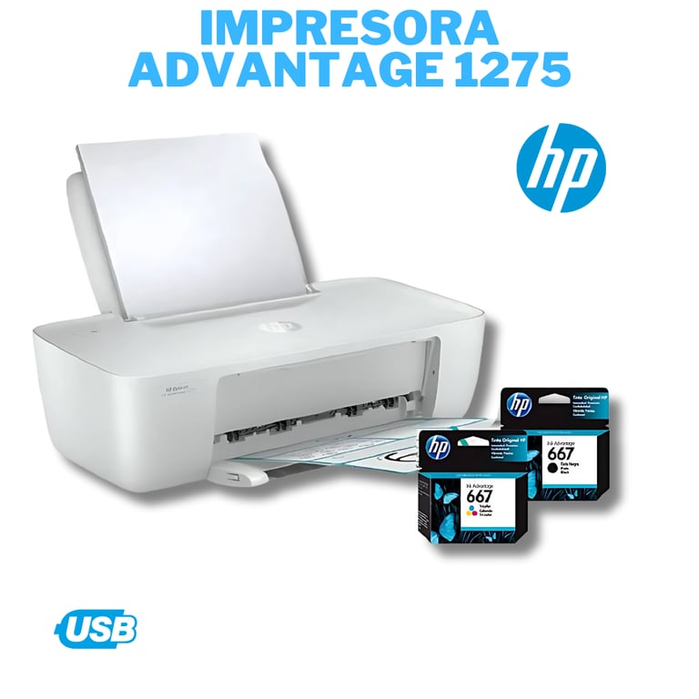 Impresora HP DeskJet Ink Advantage 1275 A COLOR | Compara precios con ...